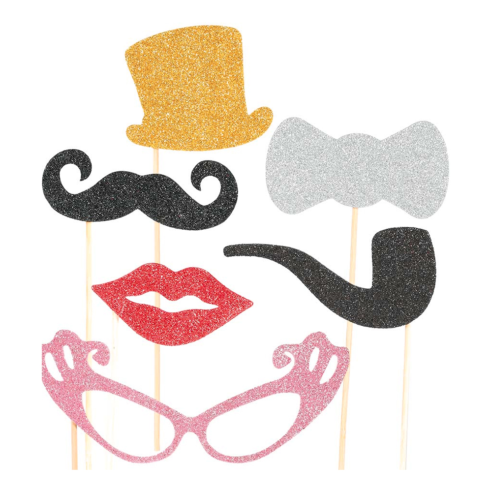 Foto Props Glamour Glitter | Partykungen