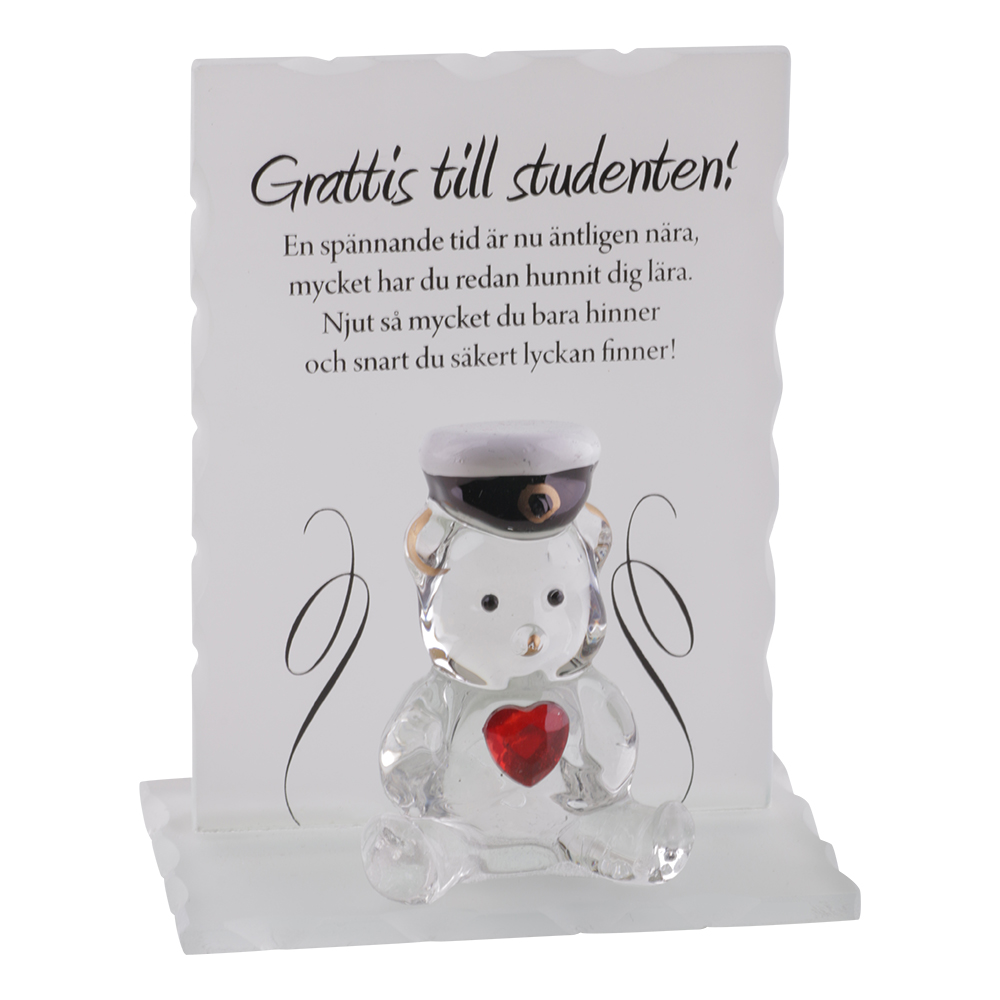 Glassfigur Student | Partyking