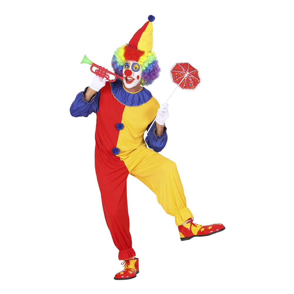 Clowndräkter - Kläder för roliga & läskiga clowner | Maskeradprylar.se