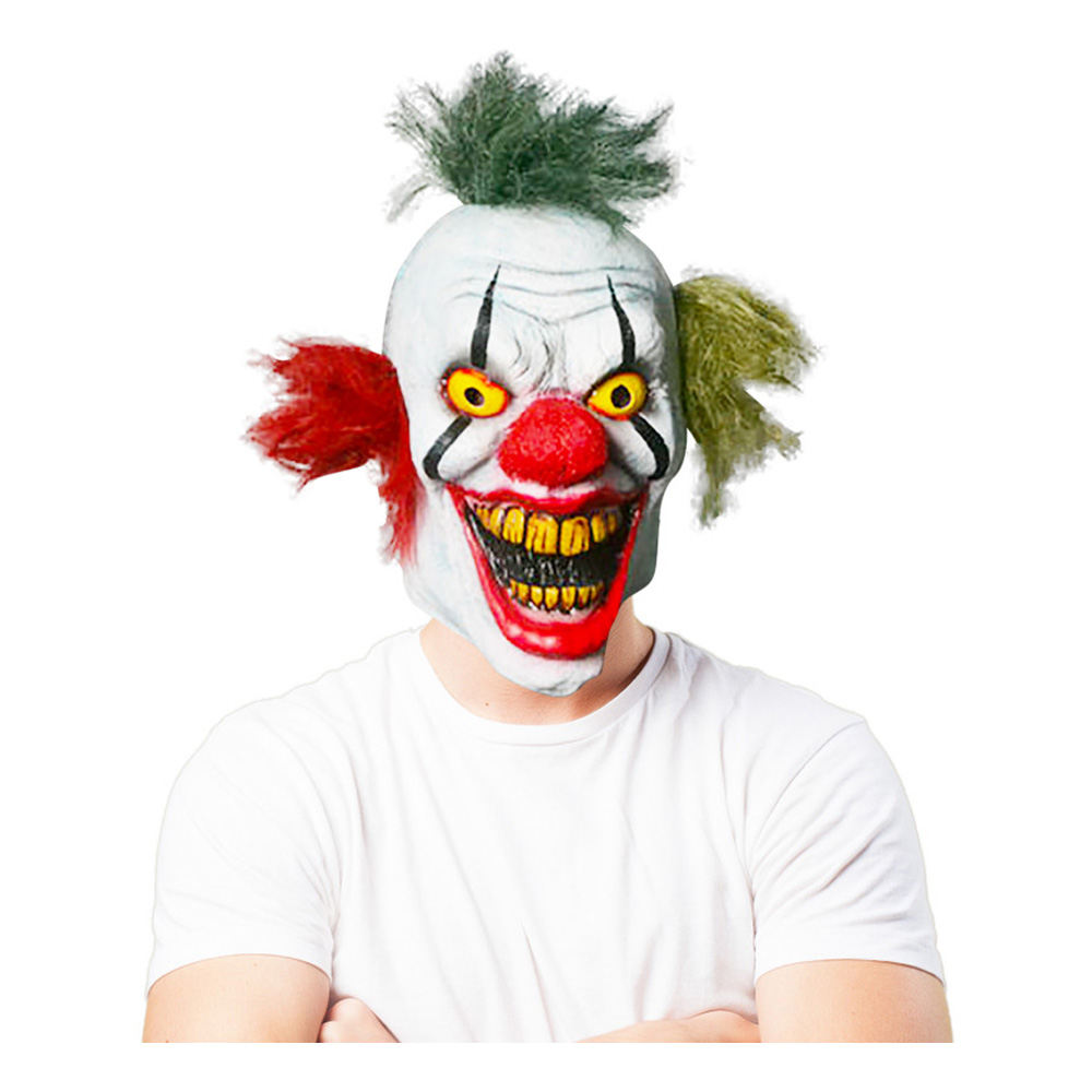 Läskiga clownmasker - Killer Clown, Det & andra clowner | Maskeradprylar.se