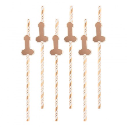 Papperssugrör med Snoppar | Partykungen