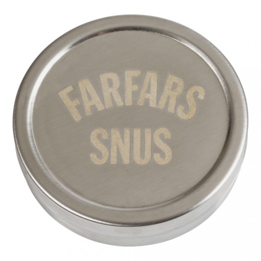 Snusdosa Riktiga män snusar | Partykungen